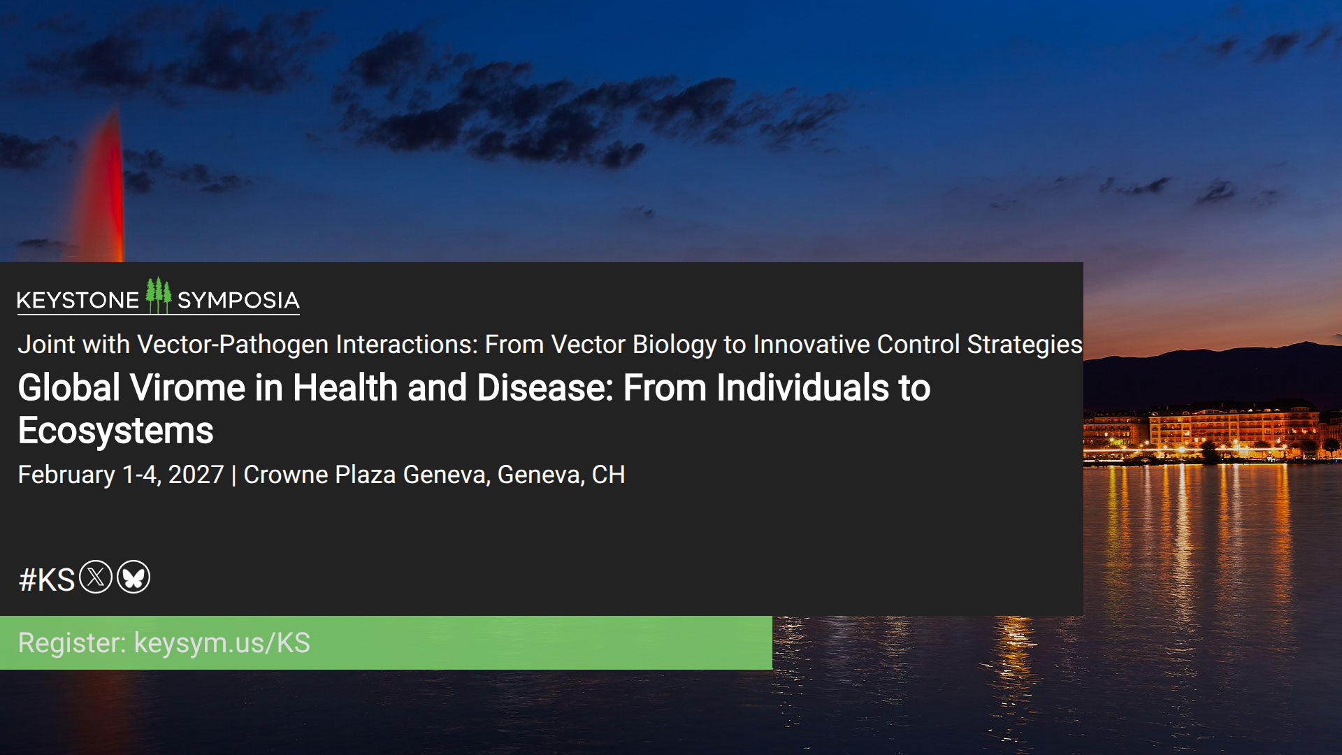 Global Virome in Health and Disease: From Individuals to Ecosystems | Keystone Symposia